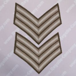WW2 British Sergeant Rank Stripes | Regalia Company