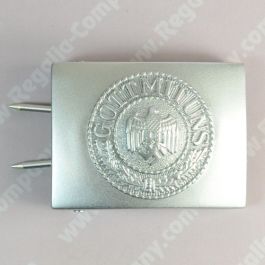 Army EM Silver Belt Buckle | Regalia Company