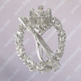 German Infantry Assault Badge - Silver (Hollow-backed) | Regalia Company